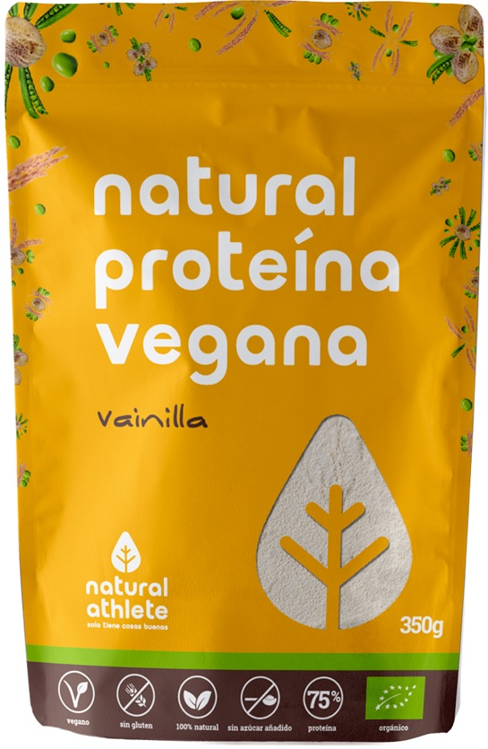 PROTEINA VEGANA SABOR VAINILLA 350 gr - Mi Tienda Vegana