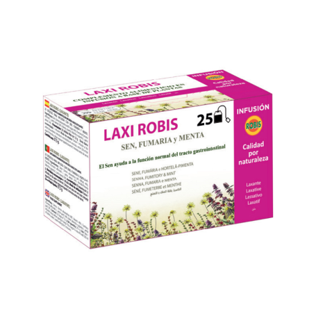 LAXI ROBIS 25 BOLSITAS LAXANTES - Mi Tienda Vegana